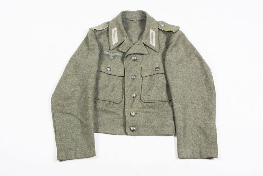 Late war M44 Heer EM tunic with Panzergrenadier shoulderstraps – fjm44