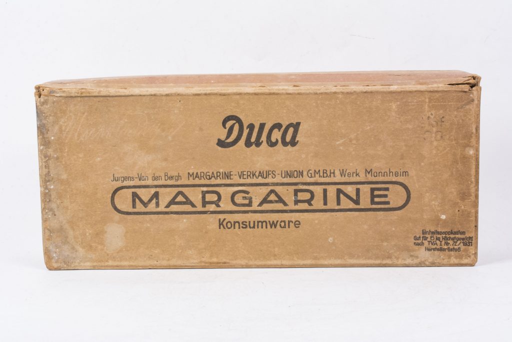Large wartime Margarine box – fjm44