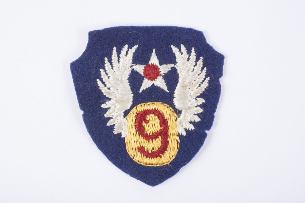 USAAF 9th Airforce patch – British made – fjm44