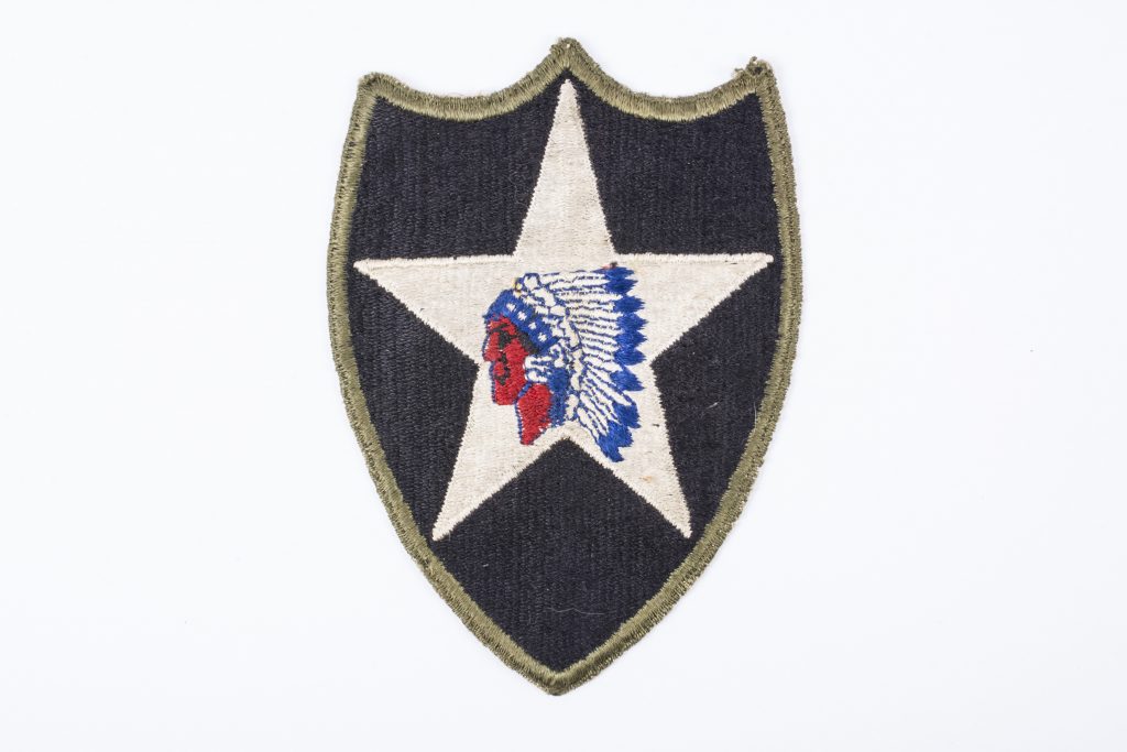 US 2nd Infantry division patch – OD border – fjm44