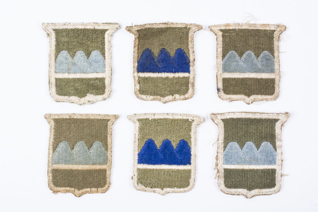 6 US 80th Division patch variants – fjm44