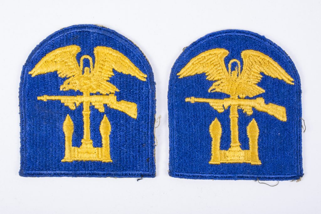 2x US engineer special brigade patch – two variants – fjm44