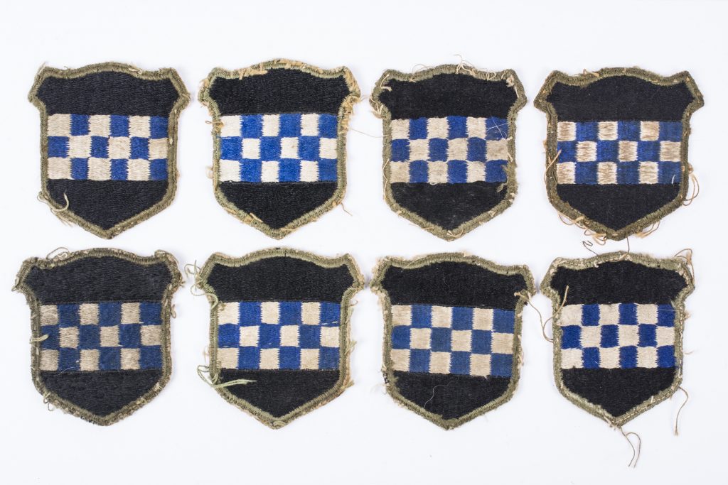 8x US 99th division patches – different variants – fjm44