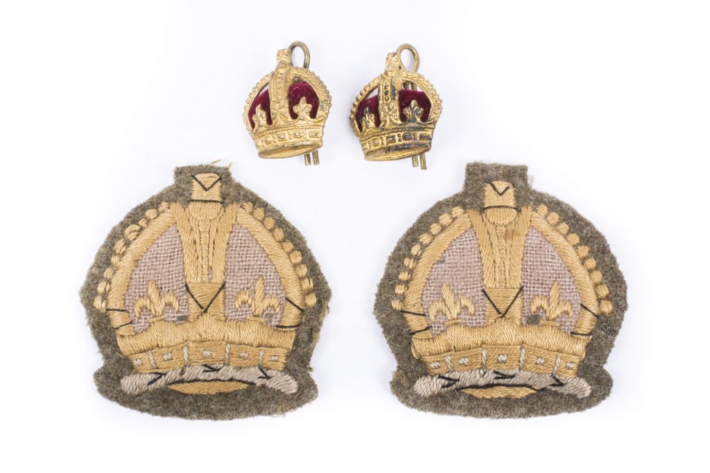 Set of British Sergeant Major crowns – fjm44