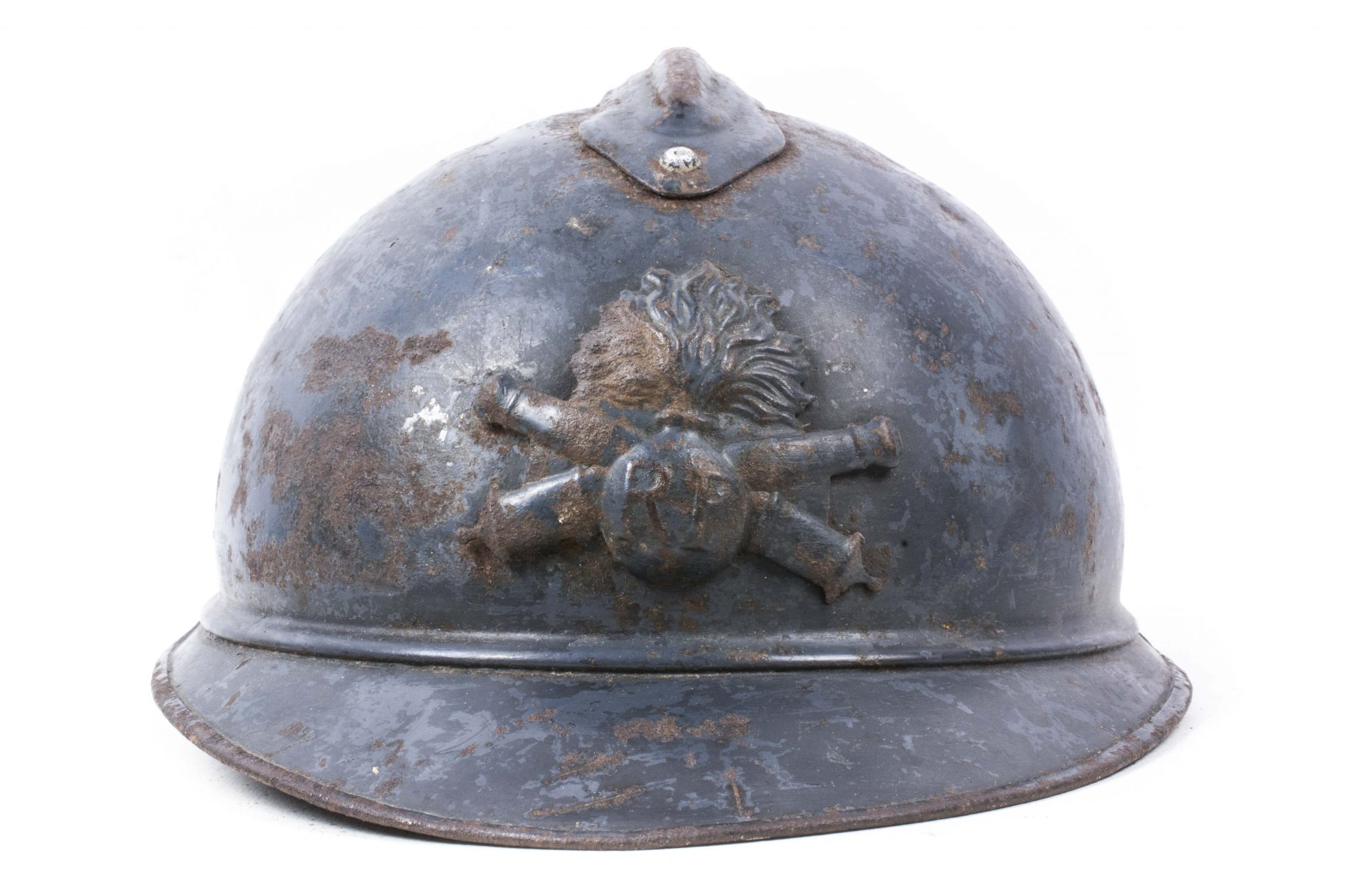 French M1915 artillery Adrian helmet – fjm44