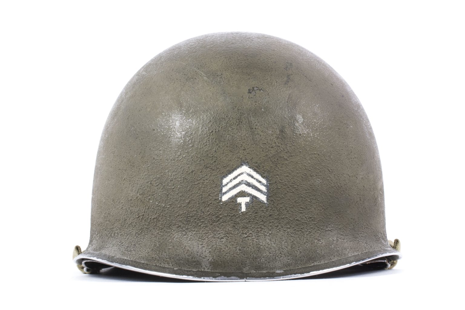 US M1 fixed bale helmet with technical sergeant insignia – fjm44