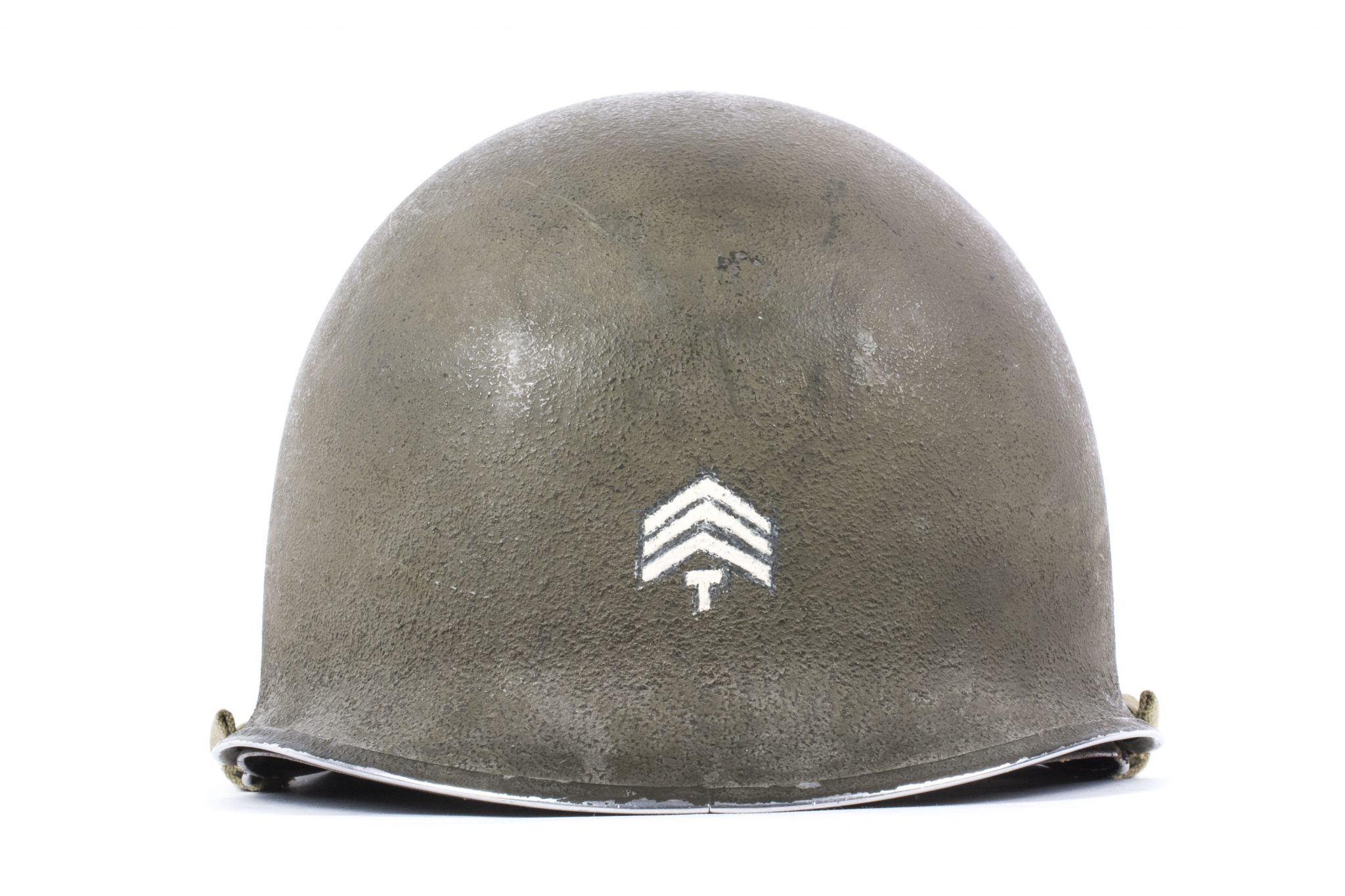 US M1 fixed bale helmet with technical sergeant insignia – fjm44