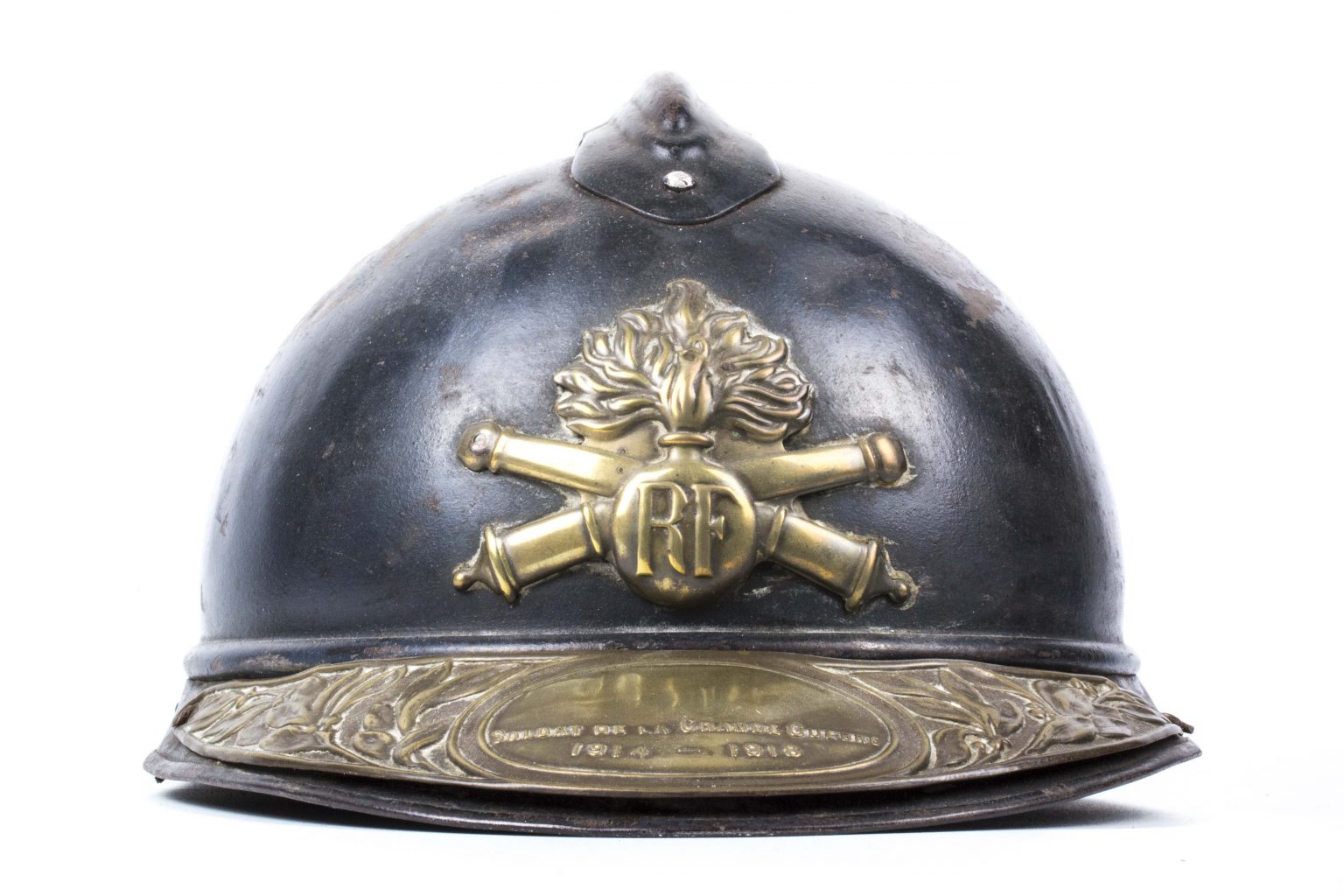 French M1915 artillery Adrian helmet – fjm44