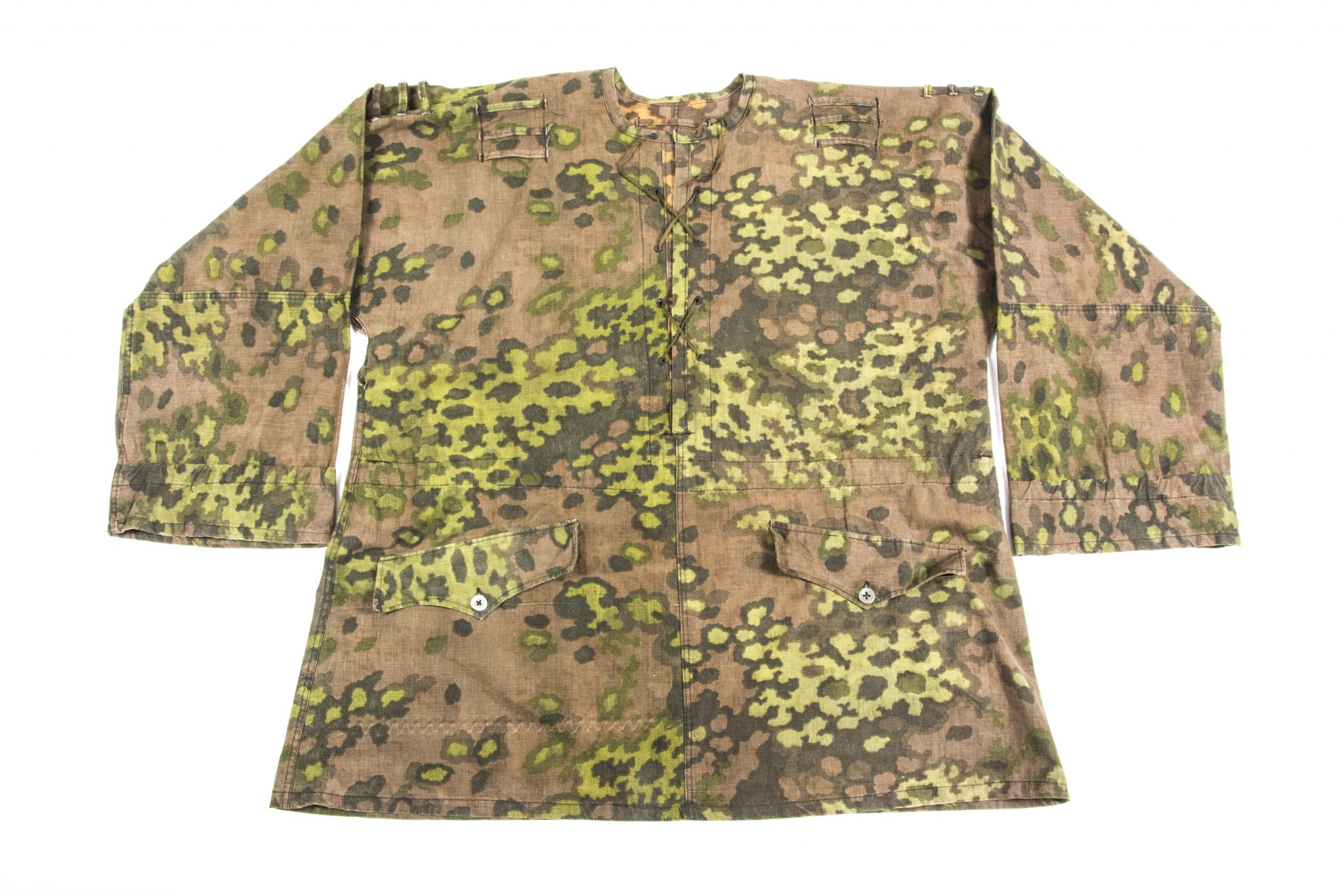 Rare late war Oak leaf camouflage smock – fjm44