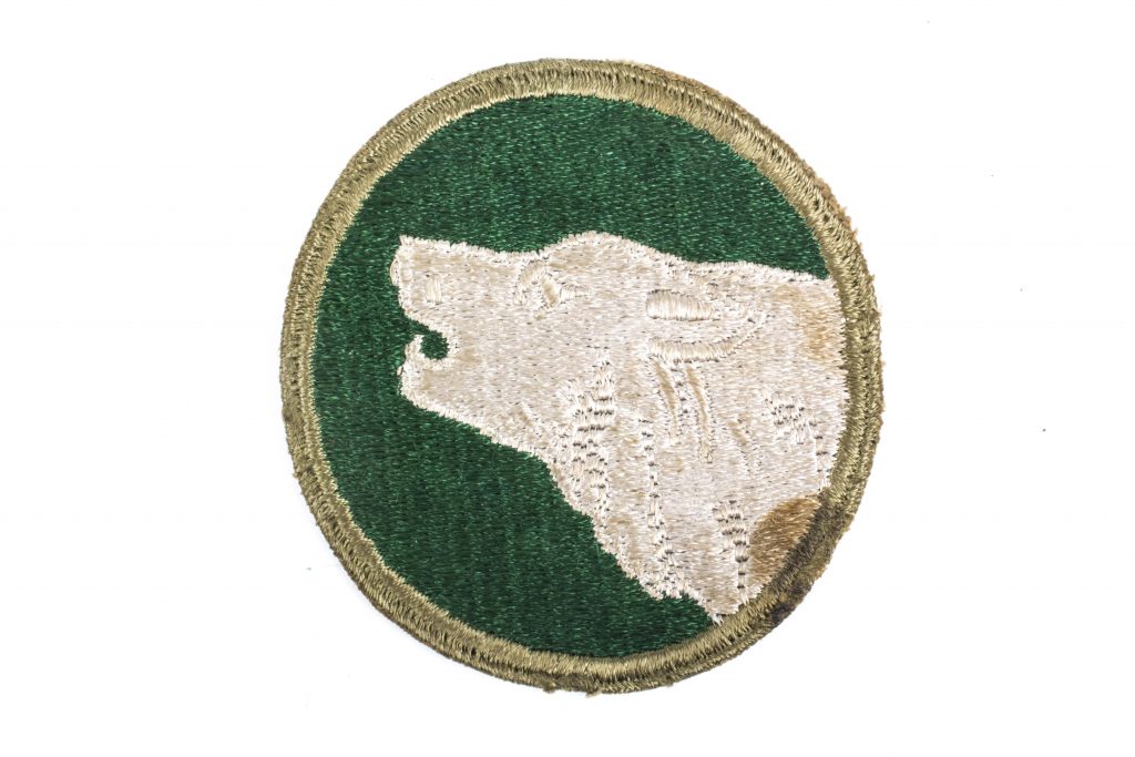 US 104th infantry division (Timberwolf) patch – fjm44
