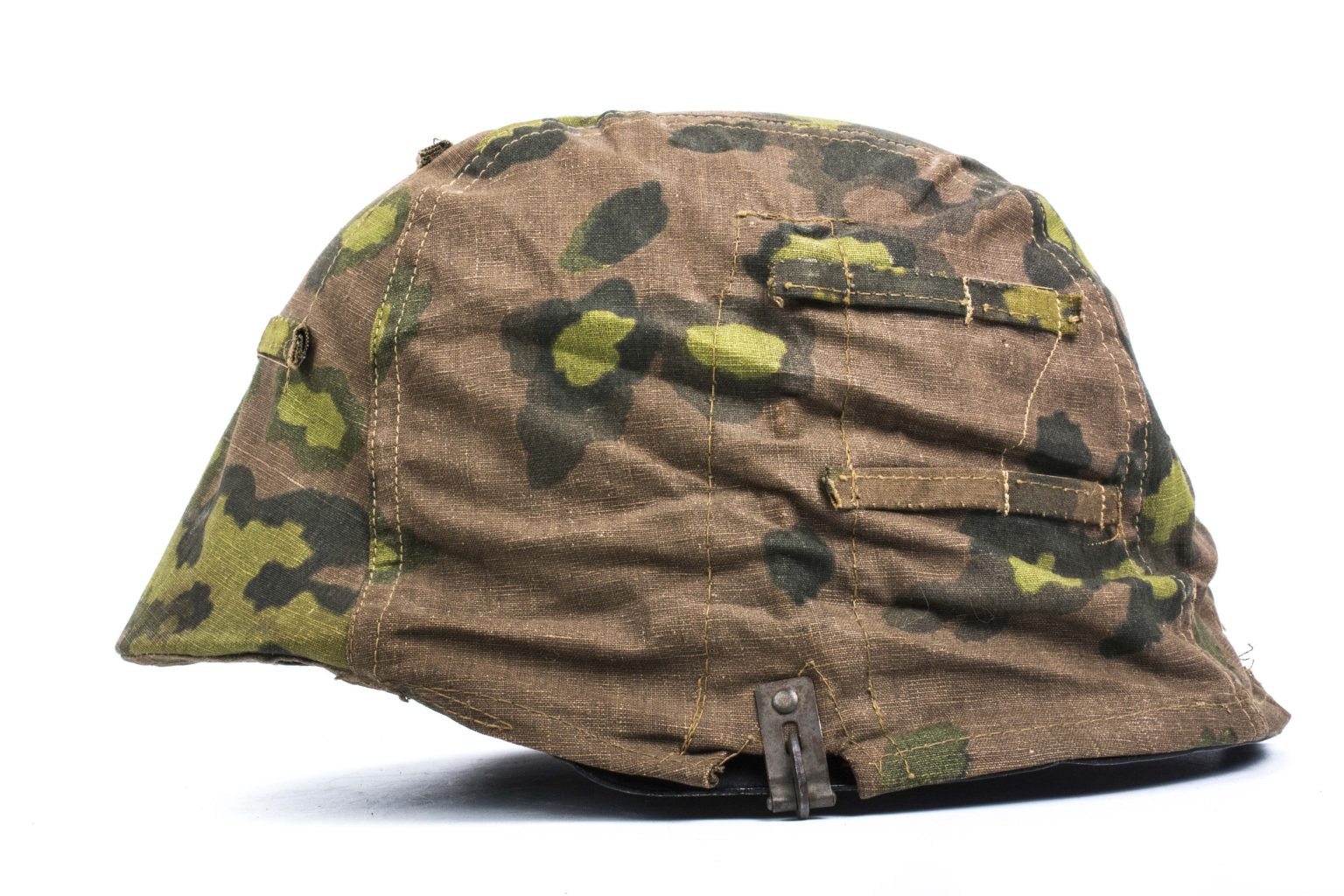 Second pattern Waffen-SS helmet cover in Oak camouflage – fjm44