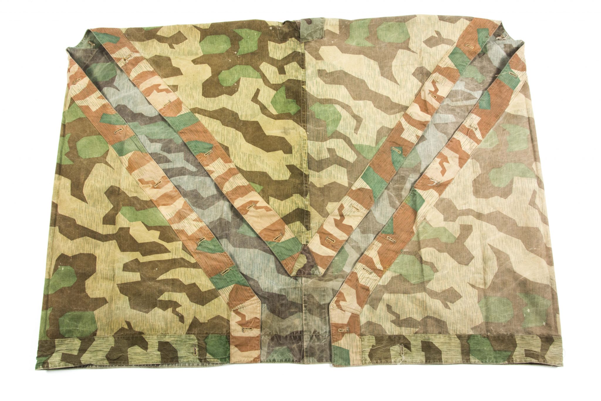 Late war M31 Heer Splittertarn Zeltbahn with Italian Telo Mimetico ...