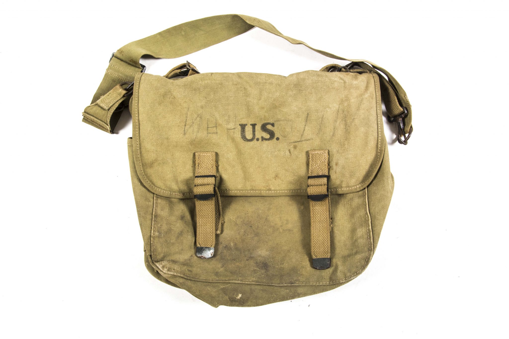 US M1936 musette bag marked LUCE Manufacturing & Co. 1942 – fjm44