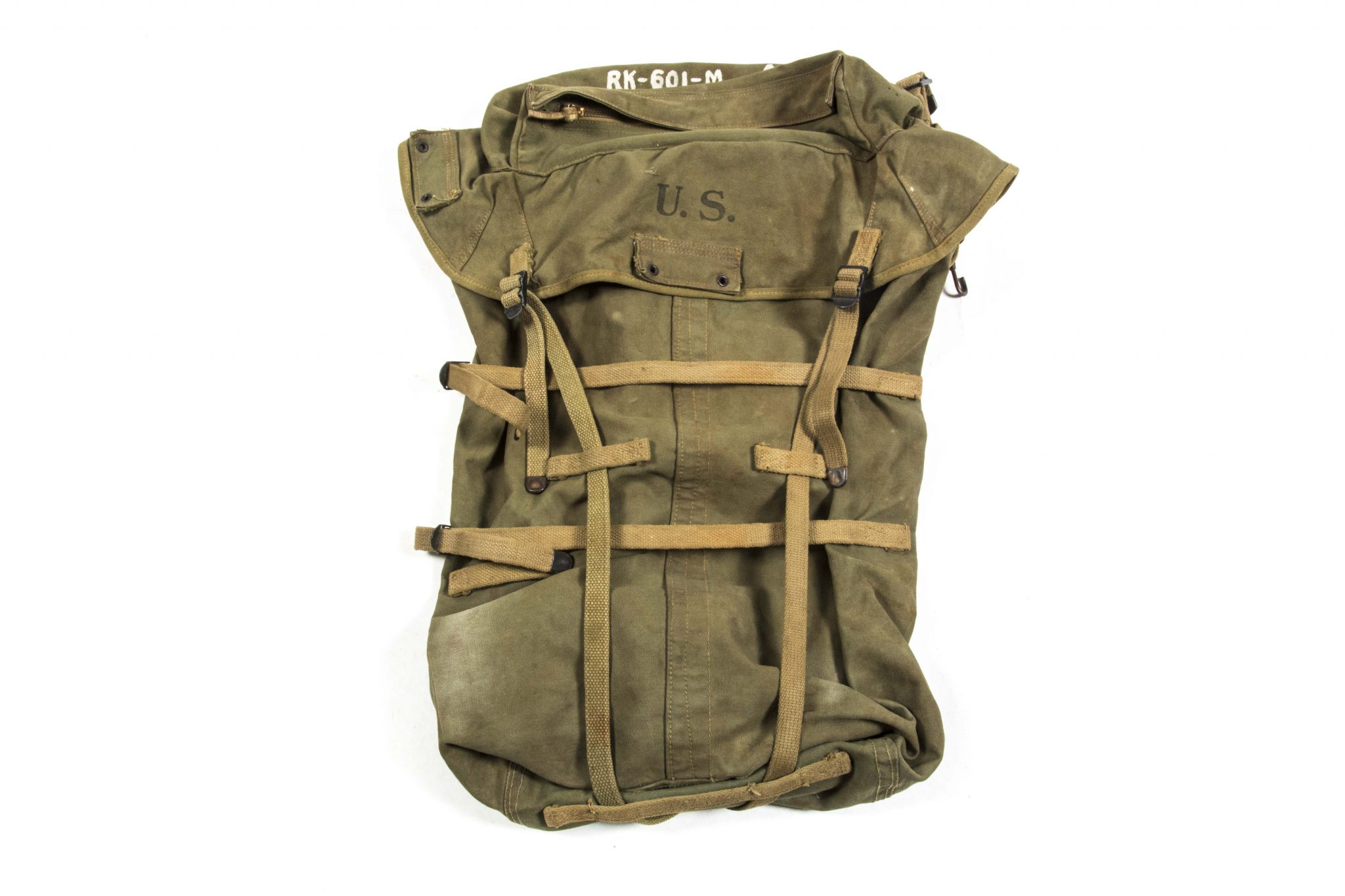 US M1942 jungle pack named to Edward J. Hynes – fjm44