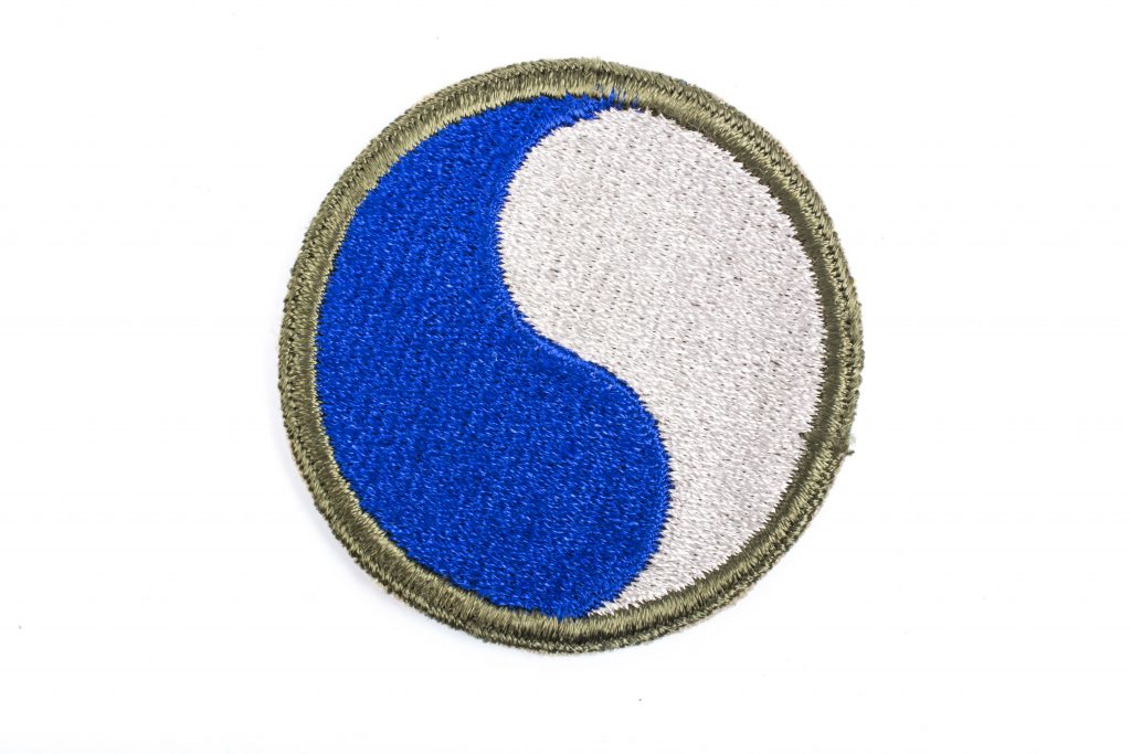 US 29th Infantry division patch – fjm44