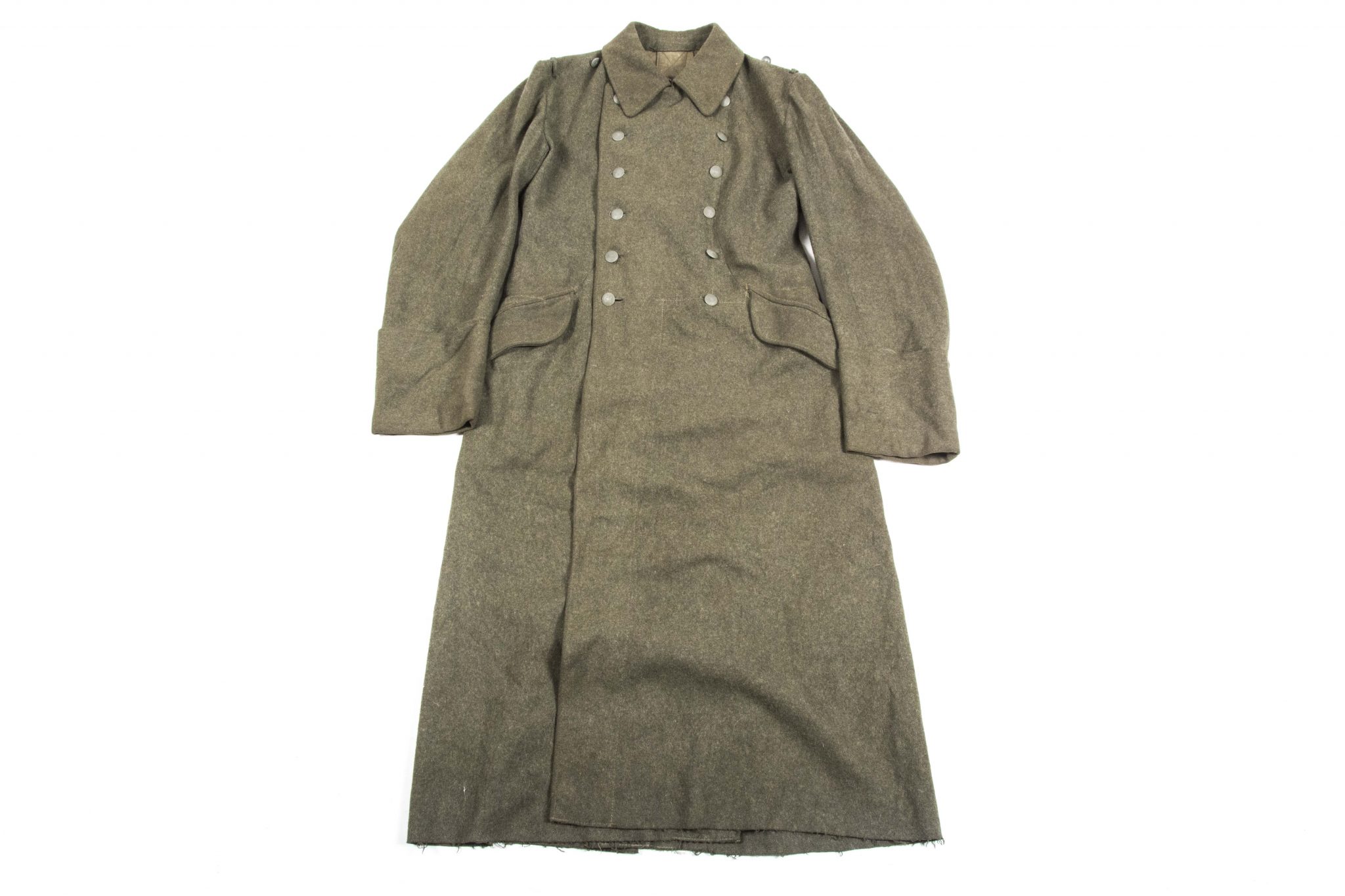 Rare Waffen-SS M40 pattern overcoat – fjm44