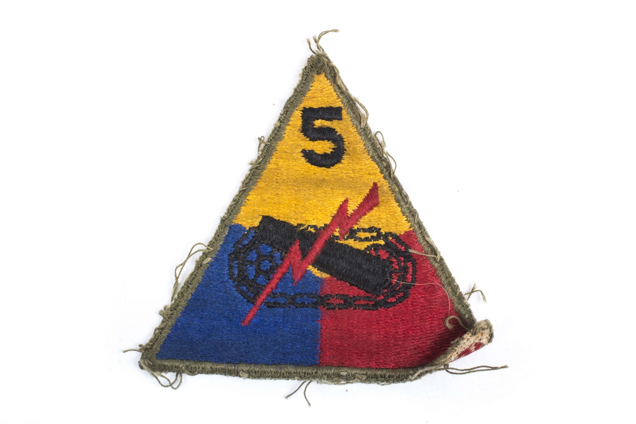 US 5th Armored division patch – fjm44