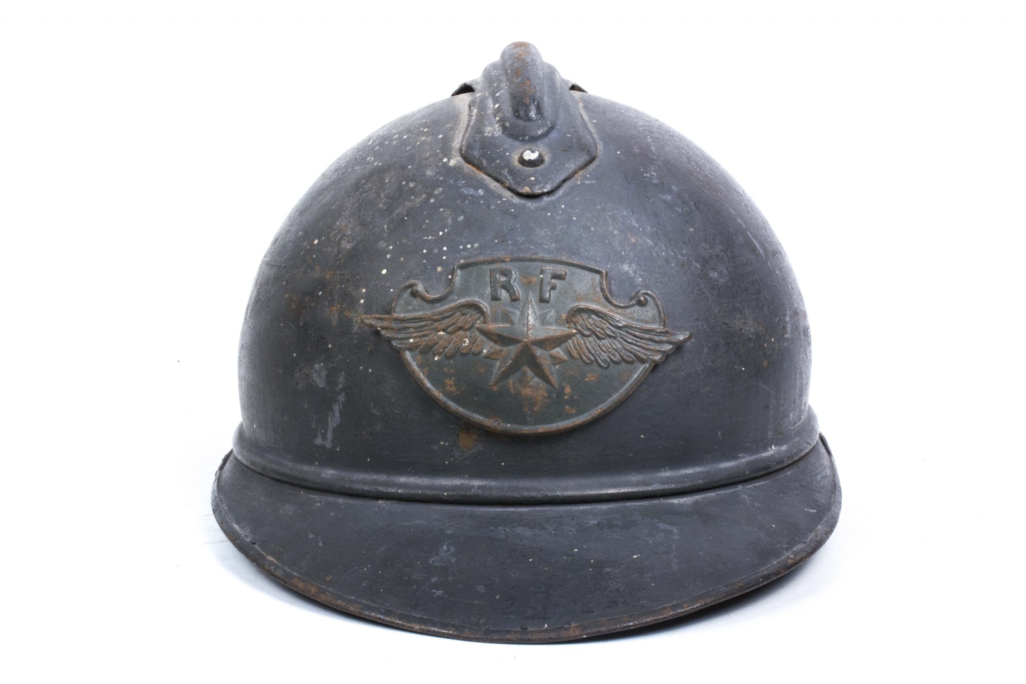Rare French M1915 airforce Adrian helmet – fjm44