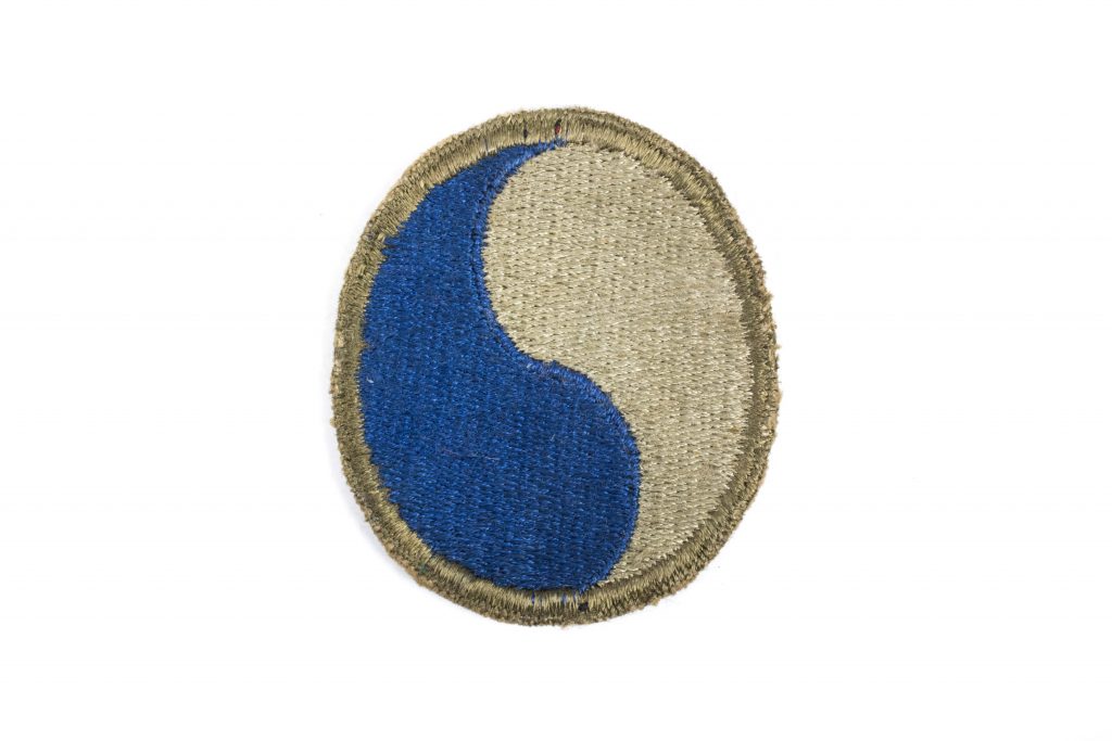 US 29th Infantry patch – Oval variant – fjm44