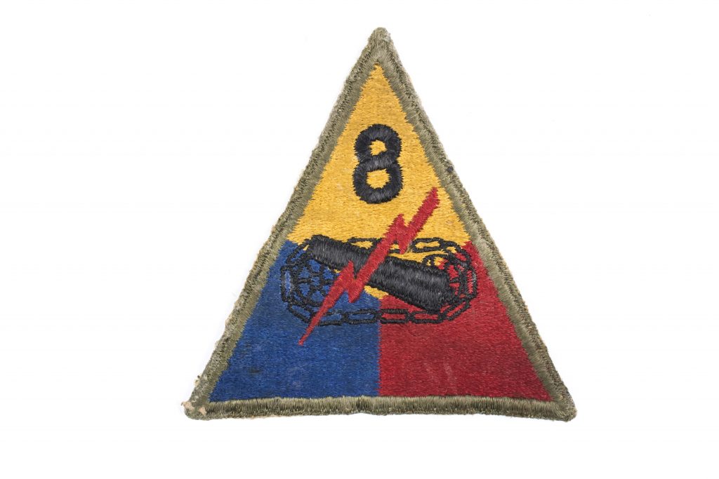 US 8th Armored division patch – fjm44
