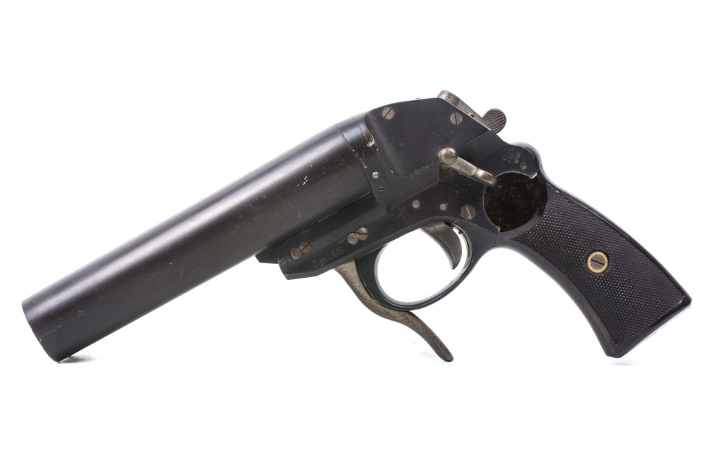 Rare double barrel flare marked gbw 1942 – Gustav Bittner Werke – fjm44