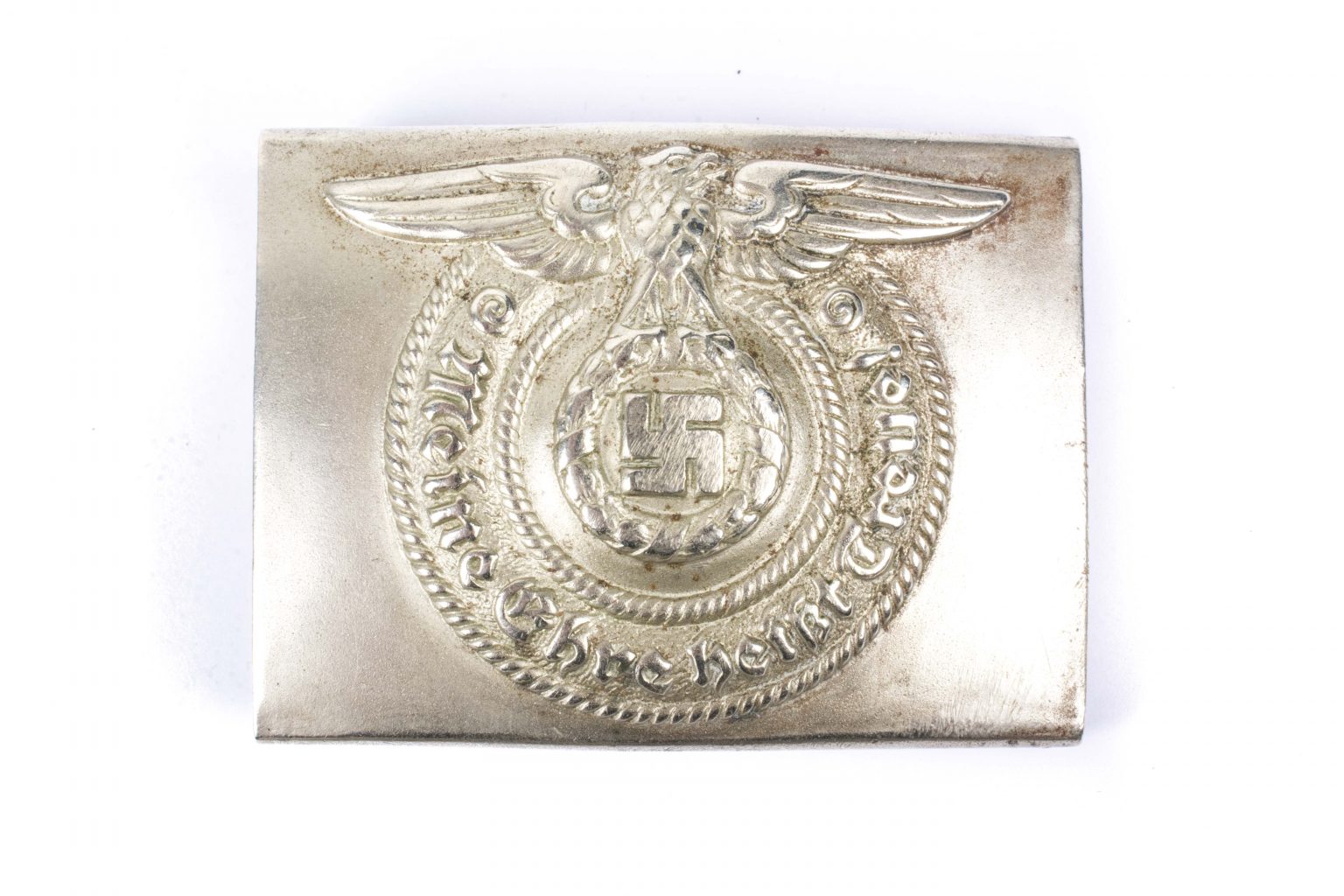 Waffen-SS belt buckle marked O&C ges Gesch. – fjm44