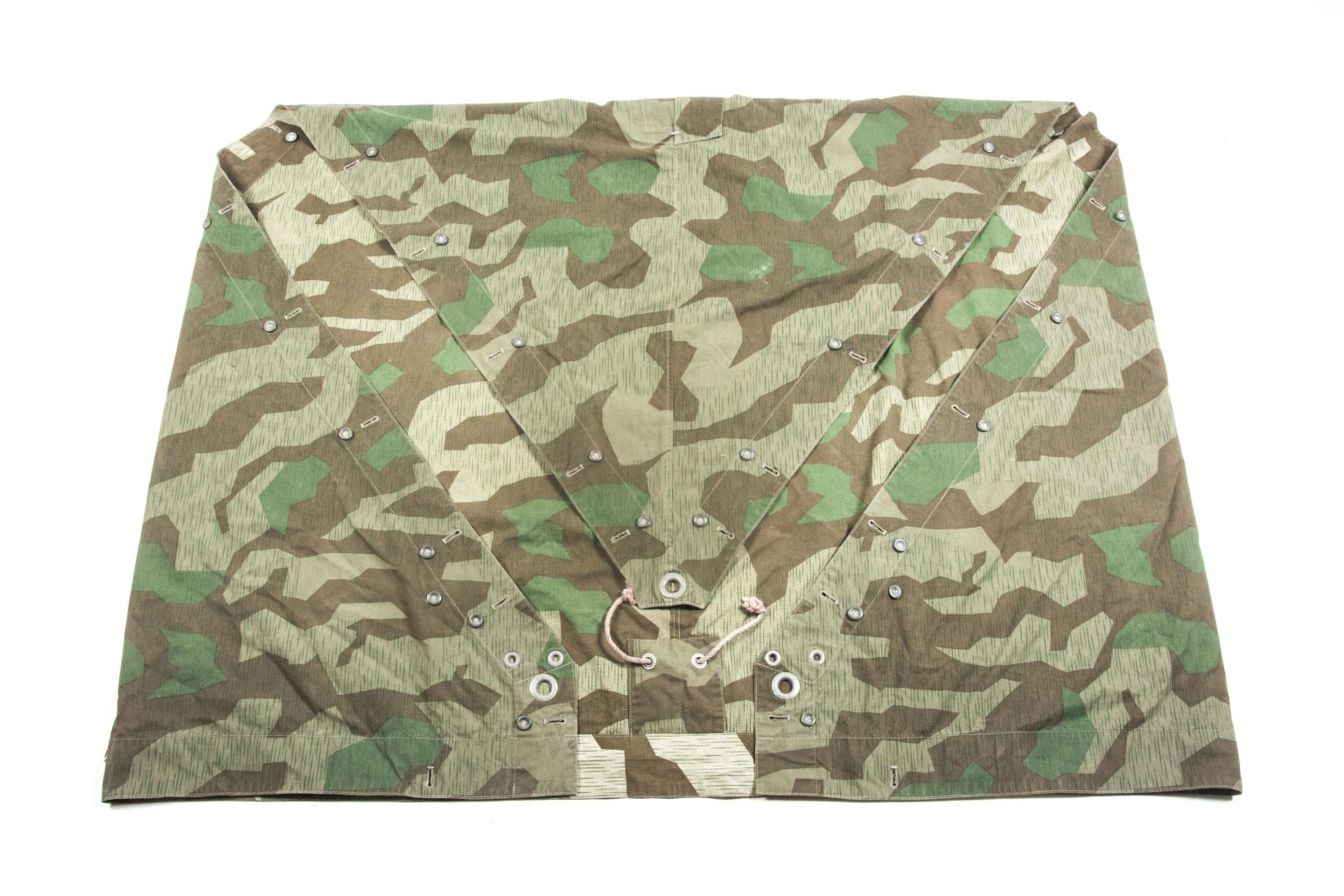 Excellent M31 Zeltbahn in Splittertarn camouflage “Warei” 1943 – fjm44