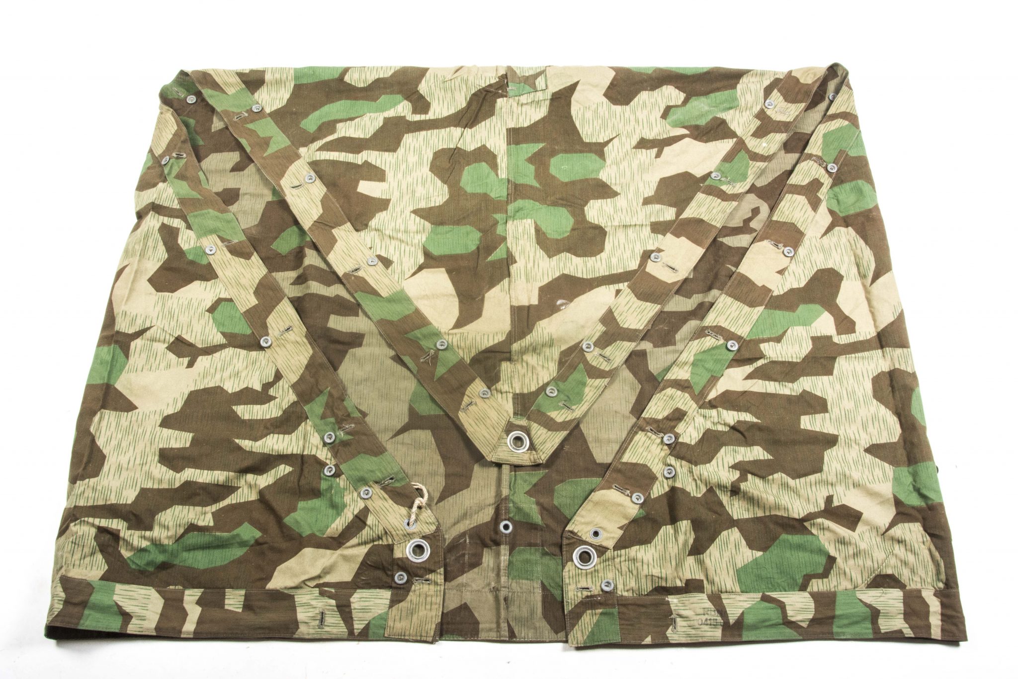M31 Zeltbahn in Splittertarn camouflage marked RBNr. – fjm44