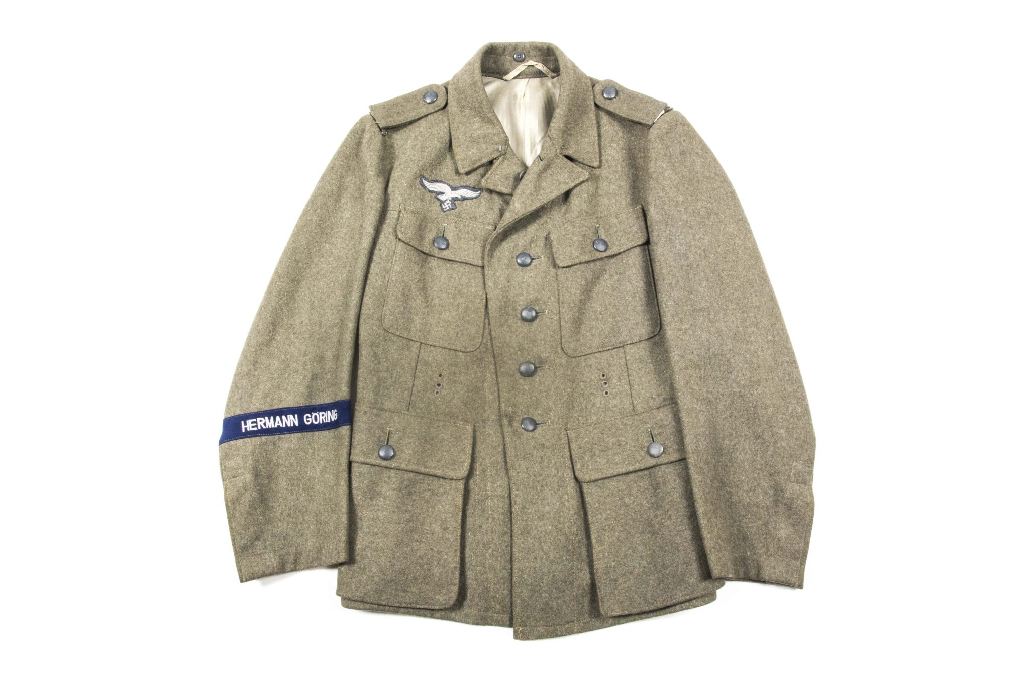 Rare Luftwaffe M43 Hermann Göring division field blouse – fjm44