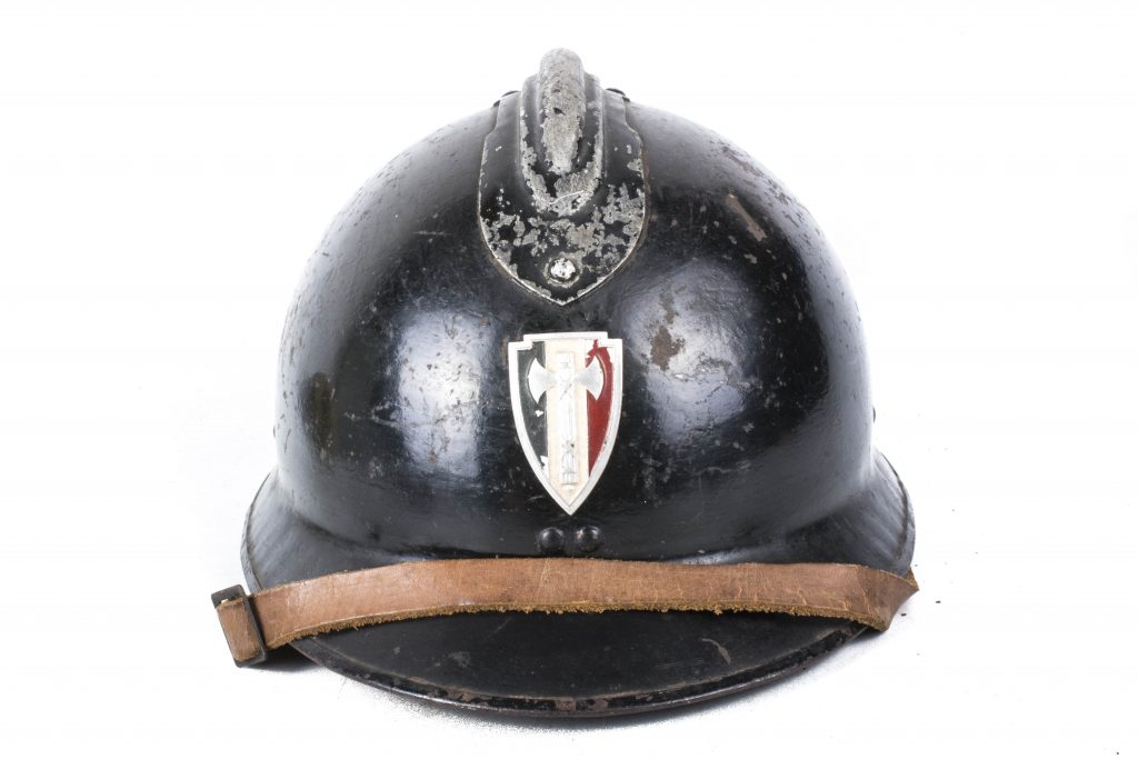 M1926 French Adrian helmet for Police de Vichy – fjm44