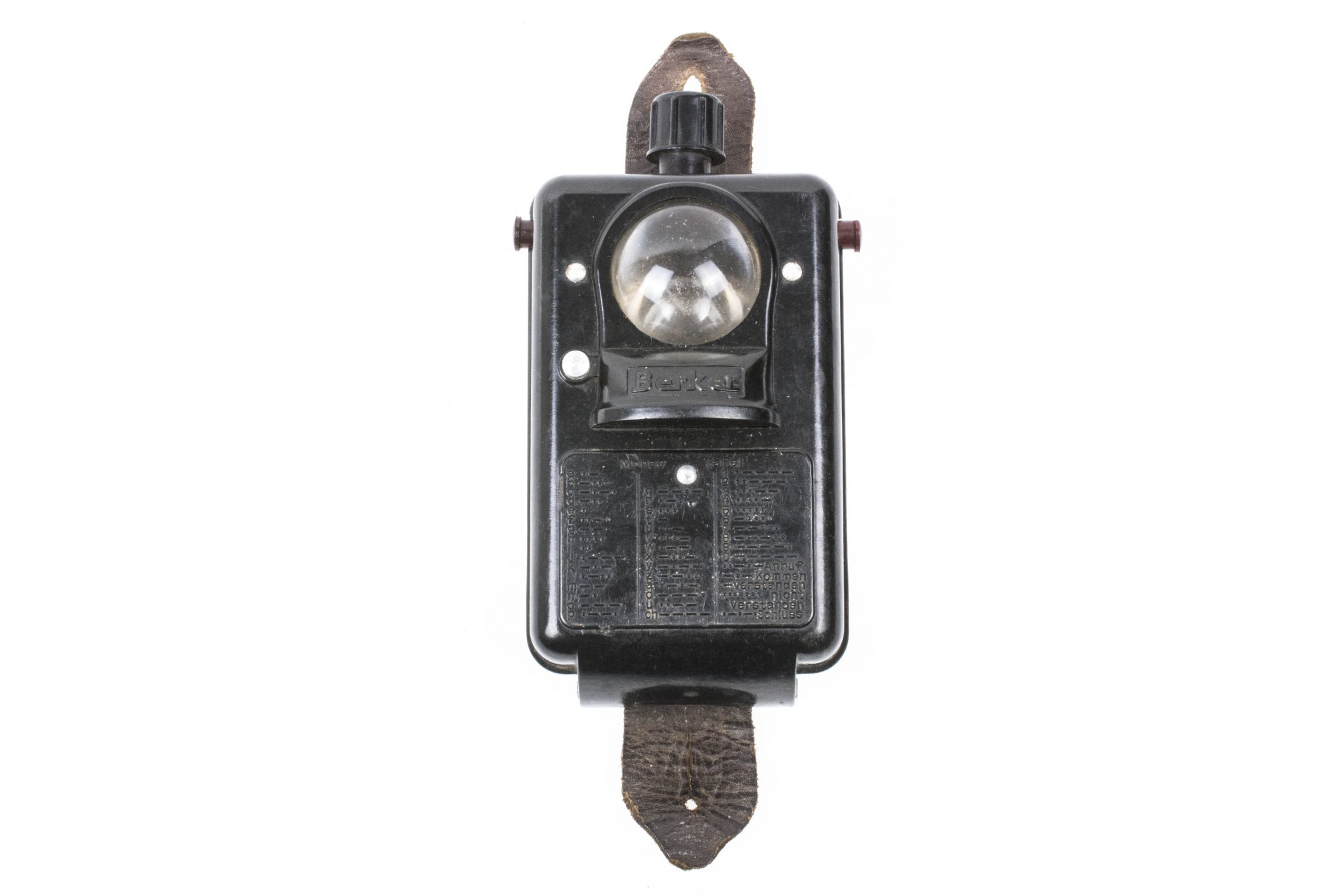 Rare period Bakelite torch or Taschenlampe made by Berker with morse ...
