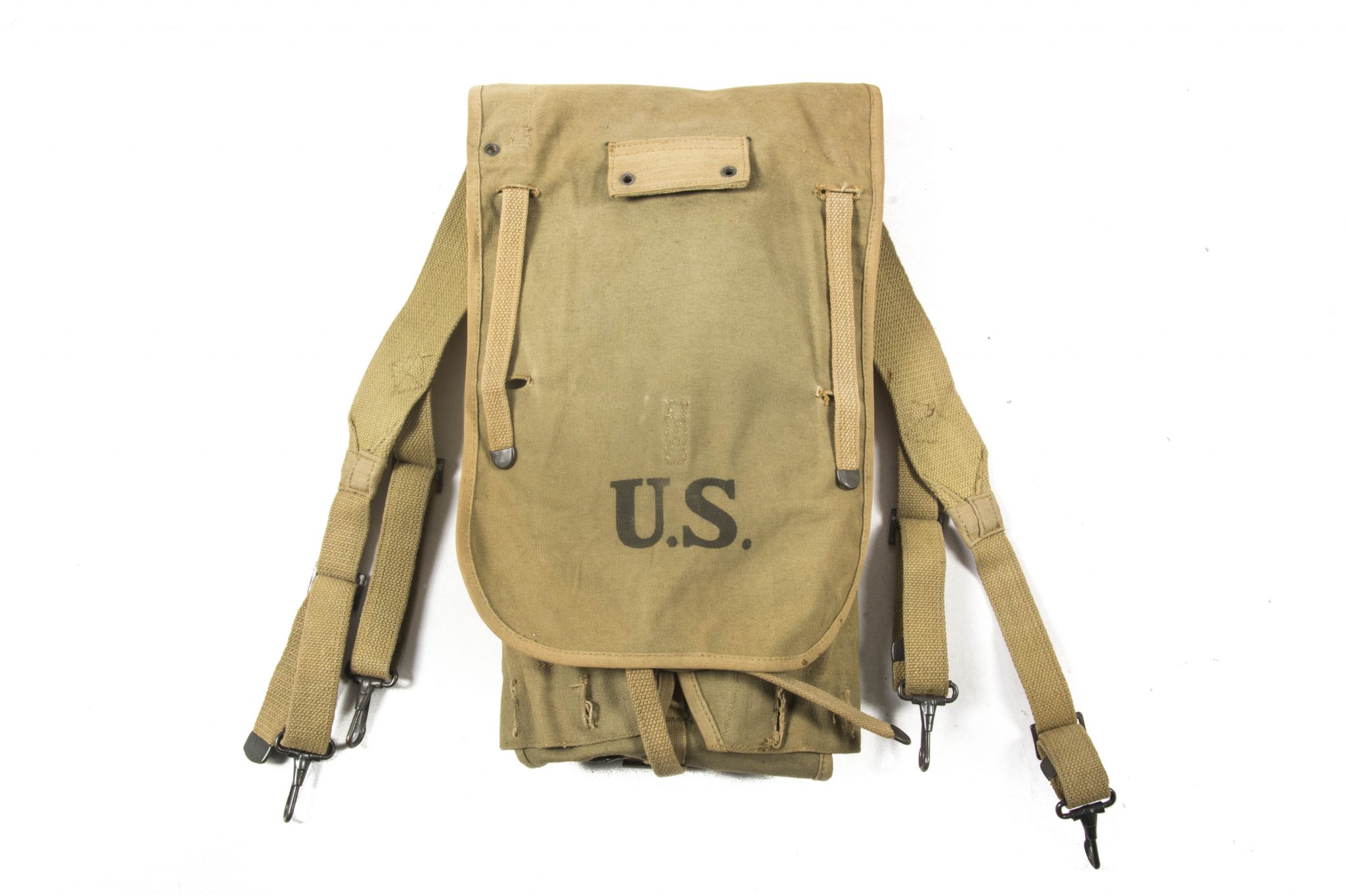 US M-1910 haversack marked 1918 – fjm44