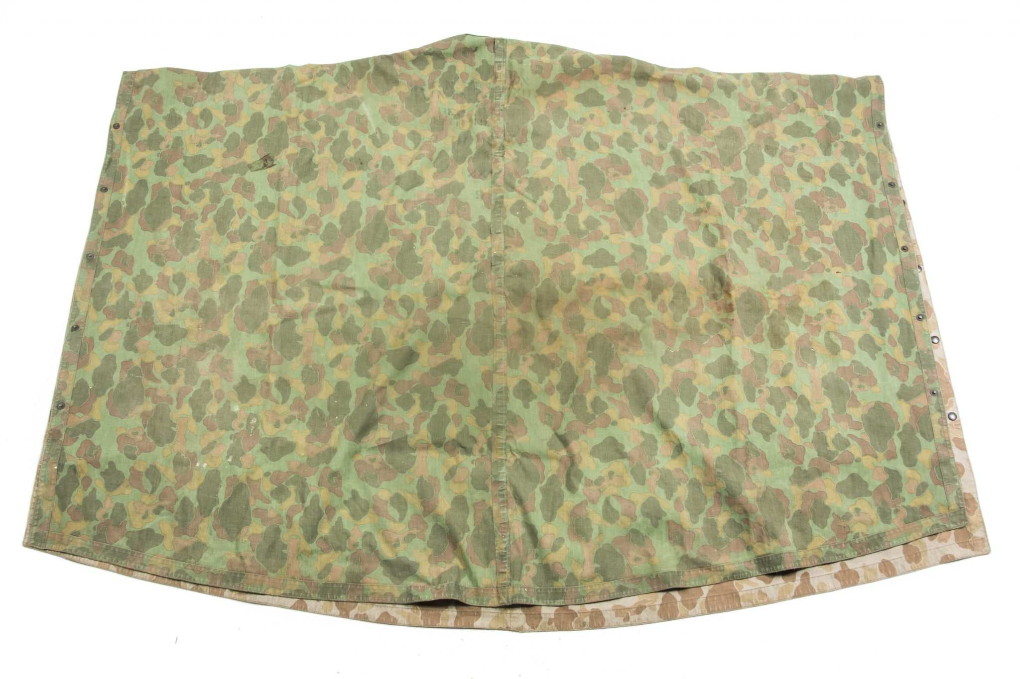 USMC Camouflage poncho ID’ed 4th Marine Regiment – fjm44