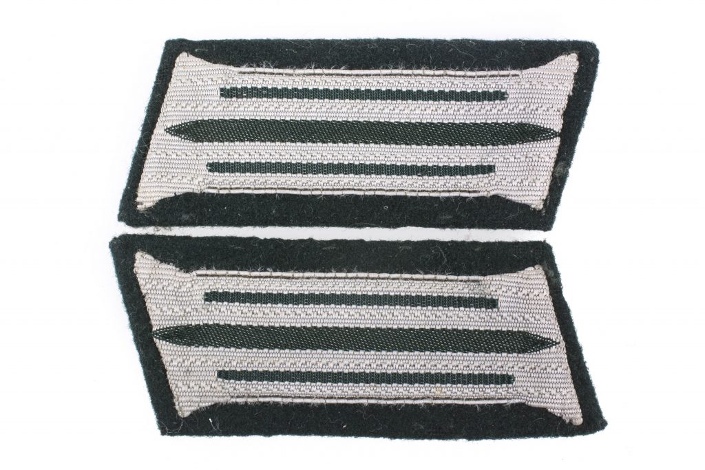 Heer EM/NCO mounted collar tabs – fjm44