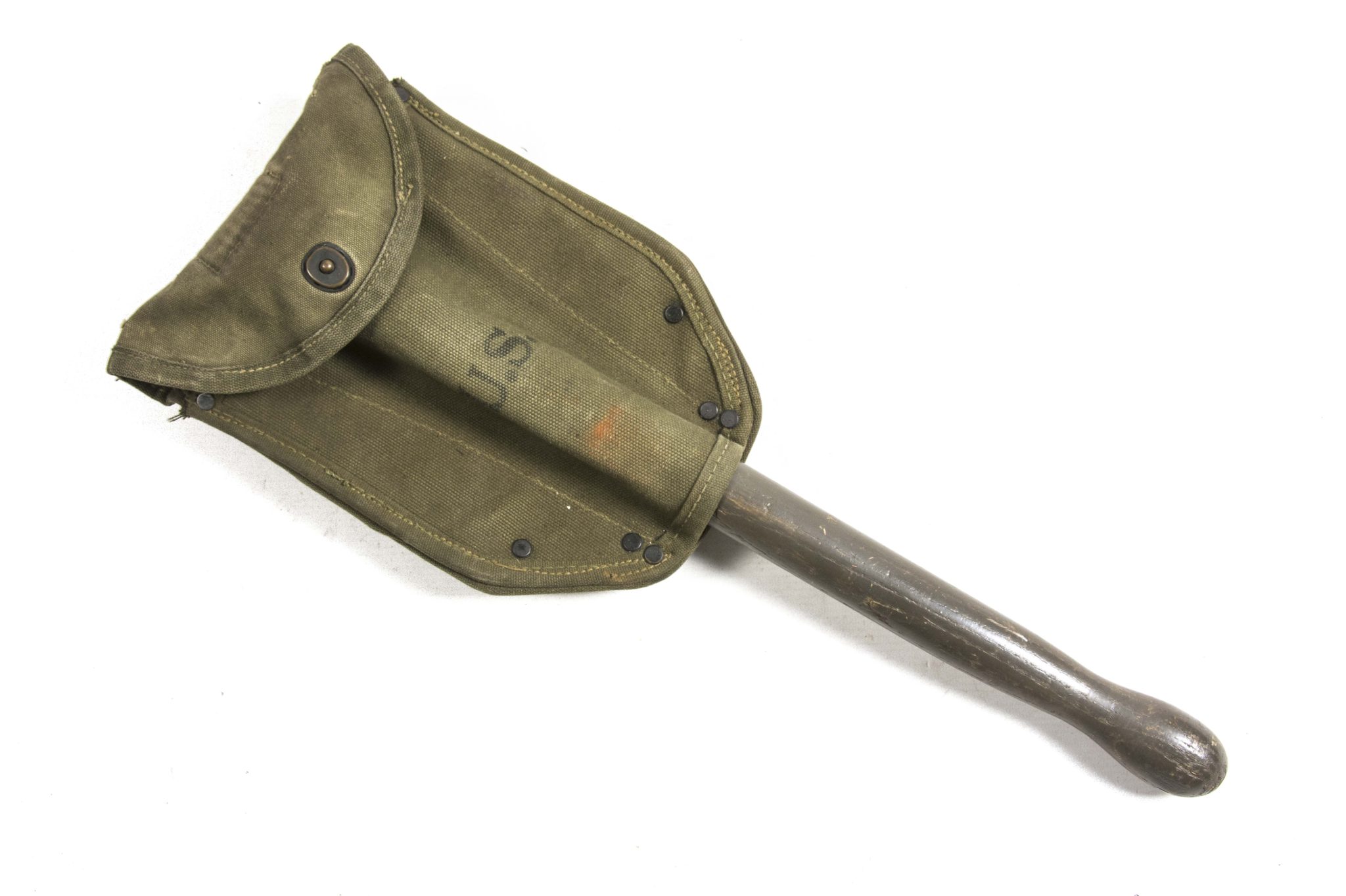 US M1943 entrenching tool marked AMES 1944 – fjm44