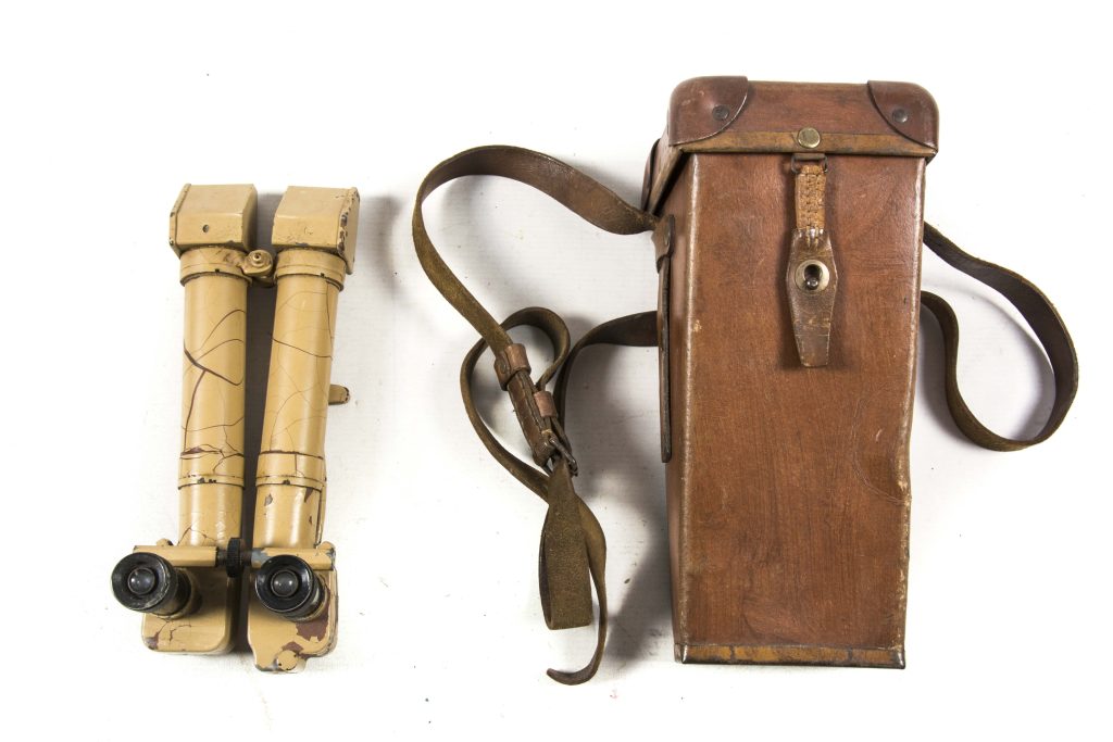 Rare tan 8×24 periscope made by Huet, Paris marked H/6400 – fjm44
