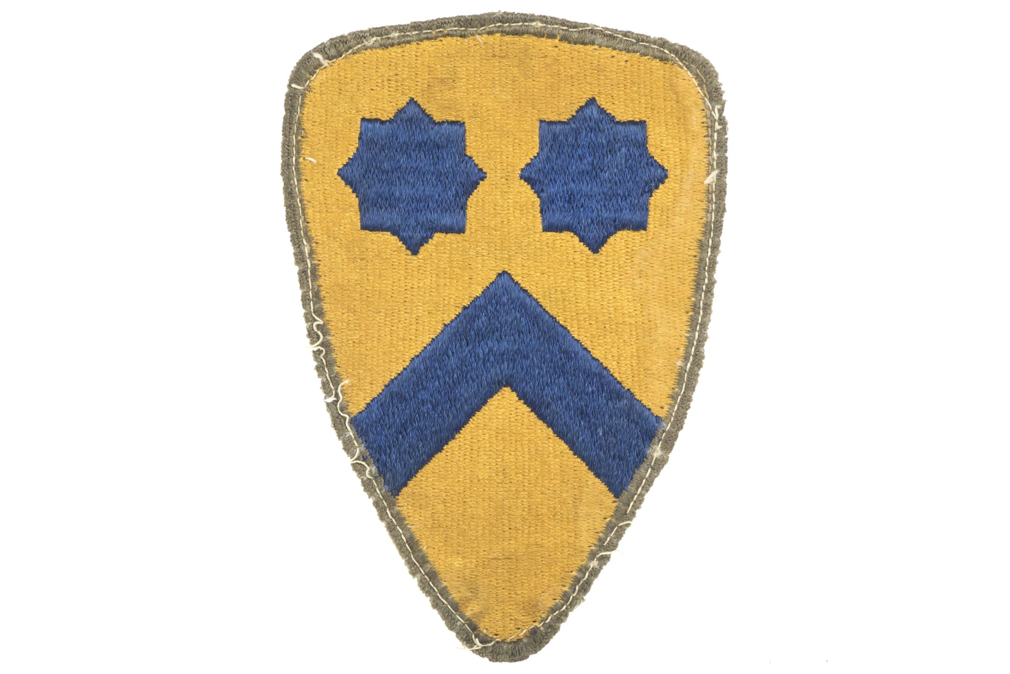 US 2nd Cavalry Division patch – greenback – fjm44