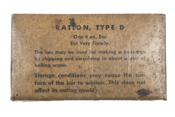 US army D-ration chocolate bar by Hershey – fjm44